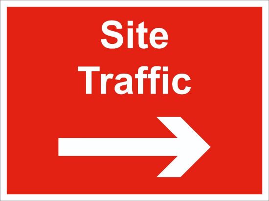 Site Traffic Directional Sign. Site Traffic Directional Sign. Universal ...