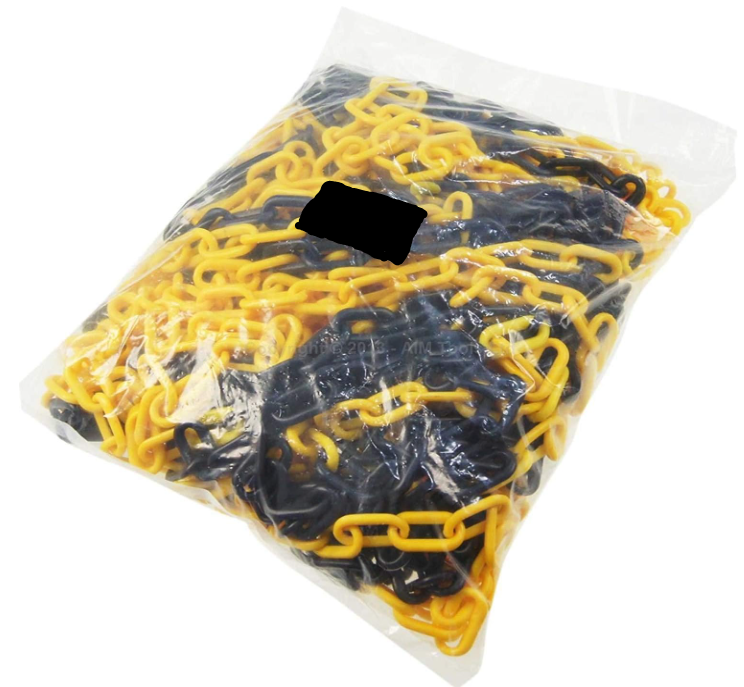 Plastic Chain 25m. Red & White Chain 25m - Next Day Delivery ...
