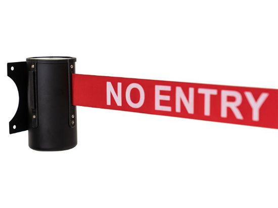 No Entry Retractable Belt Barrier . No Entry Retractable Belt Barrier ...