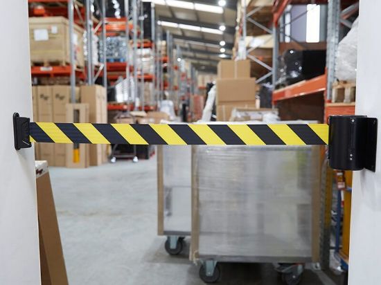 Universal Site Supplies. Retractable Barrier. Retractable Barrier