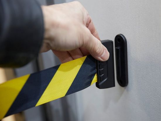 Retractable Barrier. Retractable Barrier. Universal Site Supplies